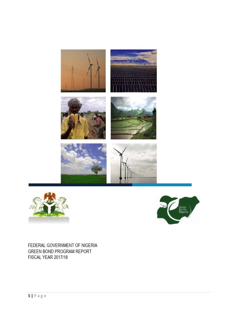 FGN Green Bond Impact Report | PDF | Rural Electrification | Renewable Energy