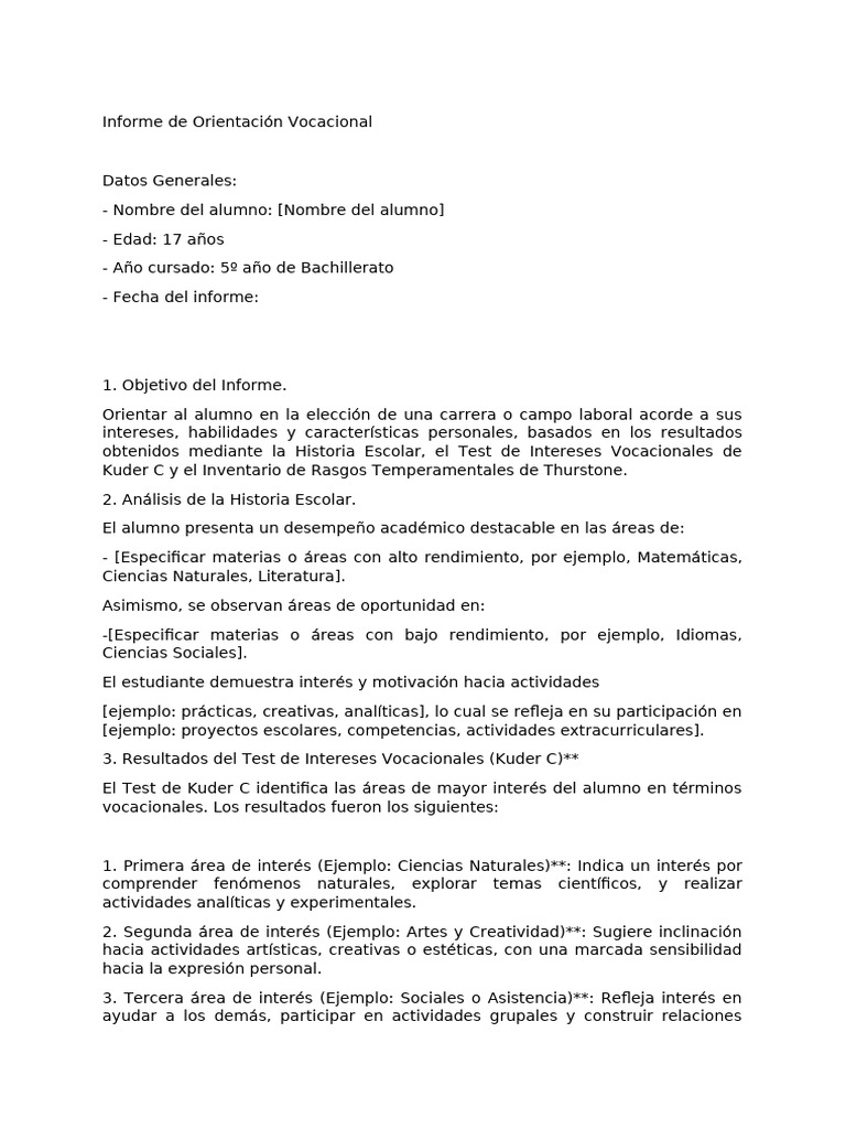 Machote Informe | PDF | Las emociones | Science