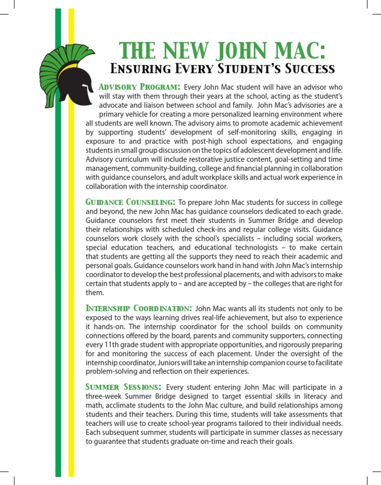Ensuring Student Success | PDF | School Counselor | Internship