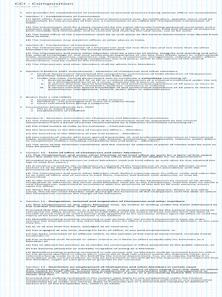 CCI - Composition | PDF