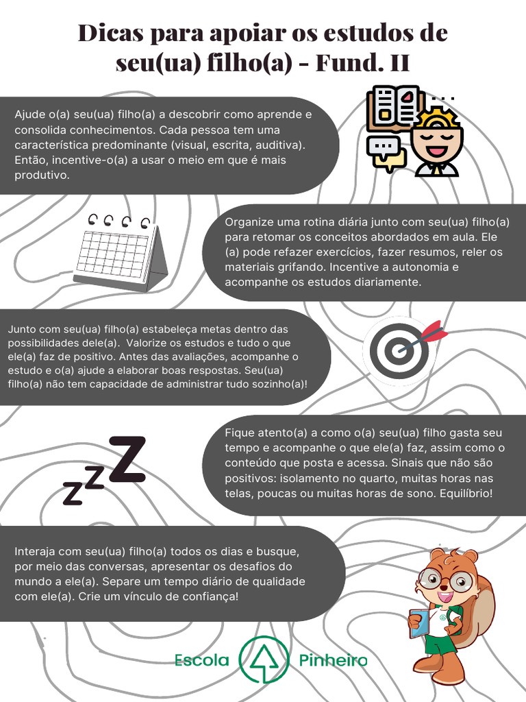 Dicas para Ensinar Seu Filho A Estudar | PDF