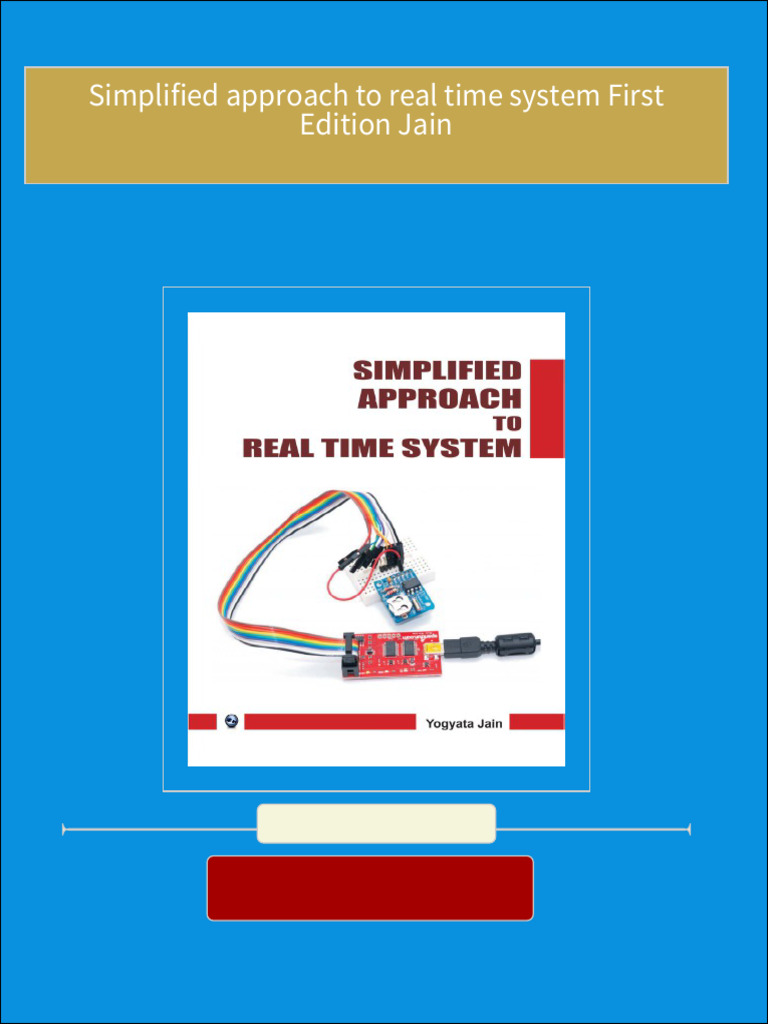 Simplified Approach To Real Time System First Edition Jain Download Pdf Pdf Real Time