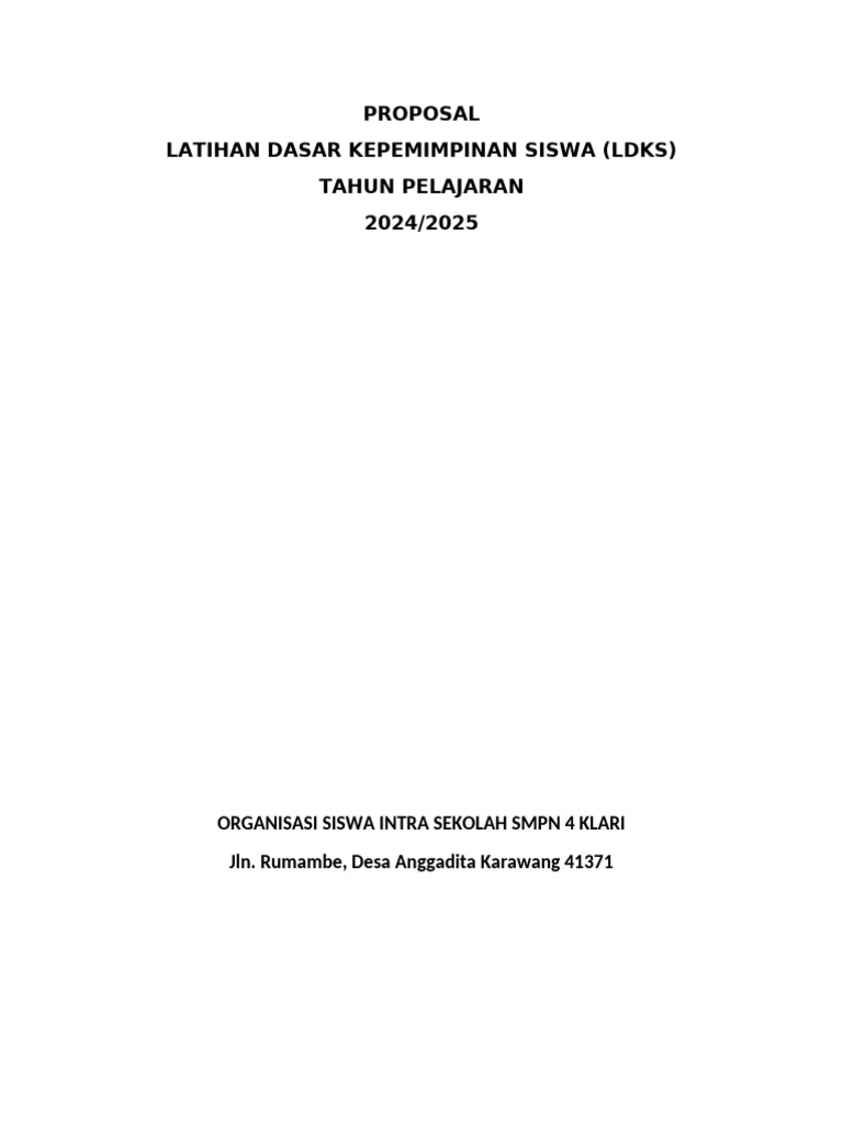 Proposal LDKS 2024 | PDF