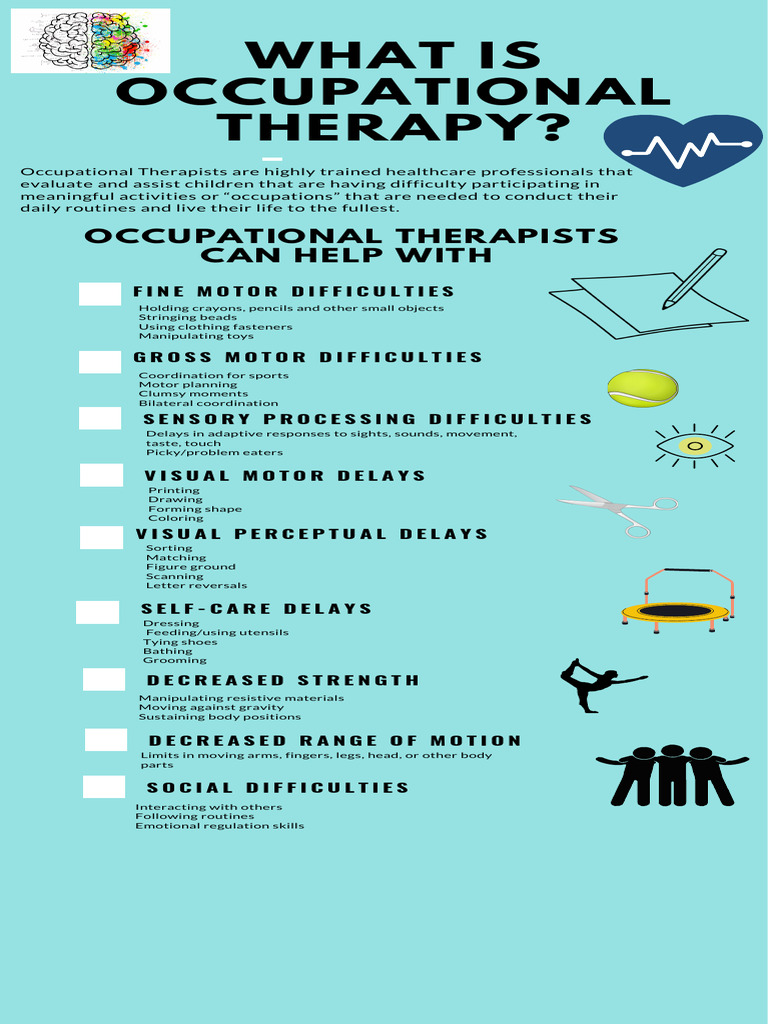 What Is Occupational Therapy?: Occupational Therapists Can Help With | PDF