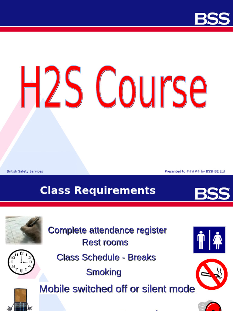 H2S Course | PDF