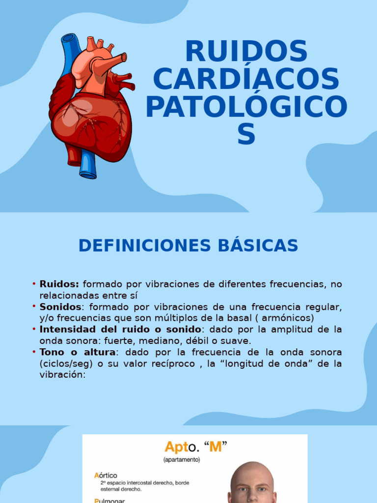Ruidos y Soplos Cardíacos: Guía Completa | PDF | Corazón | Enfermedades ...