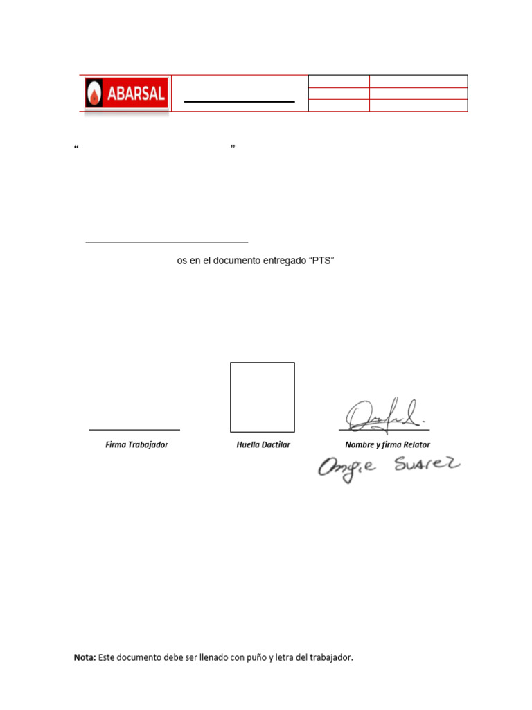 Registro de Entrega - N°002 - PTS Iac | PDF