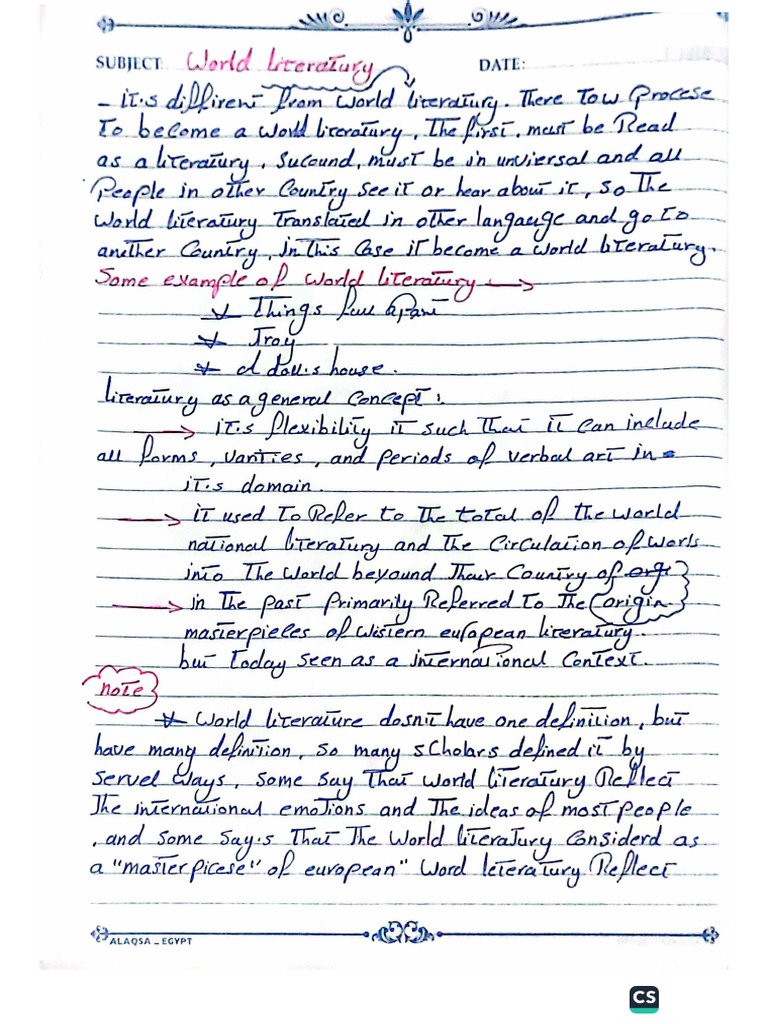 World Literature | PDF