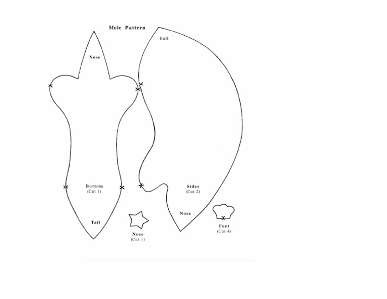 Mole Stuffed Toy Rubric | PDF