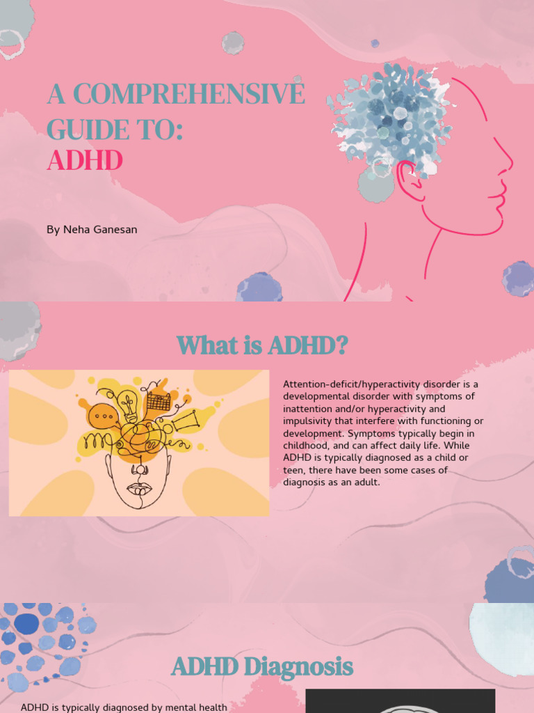 A Comprehensive Guide To - Adhd | PDF | Attention Deficit Hyperactivity ...