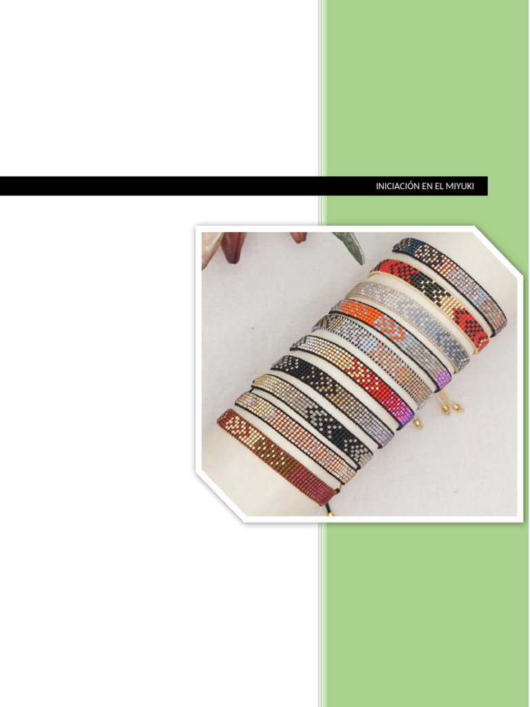 MIYUKI (Manillas) | PDF | Telar | Joyería