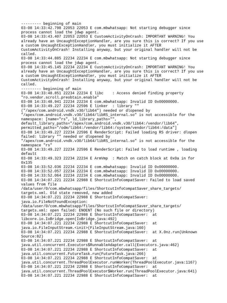 Logcat Pdf Computer File Java Programming Language