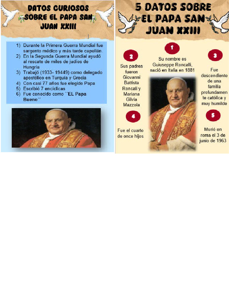 Papa San Juan Xxiii | PDF