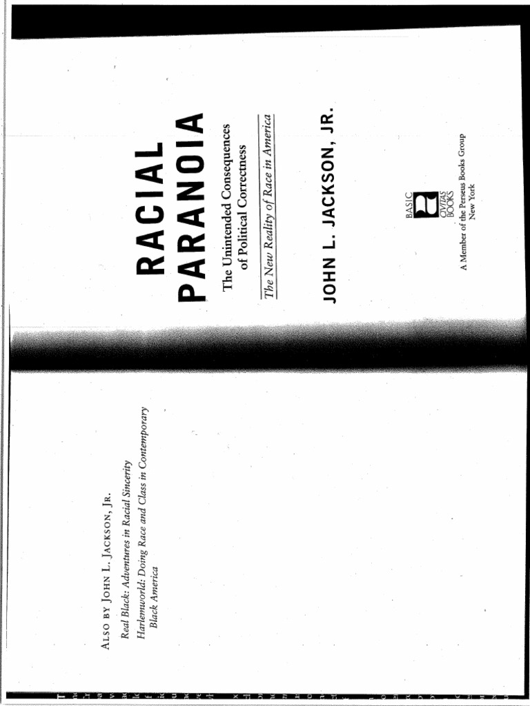 jackson_racial paranoia | PDF