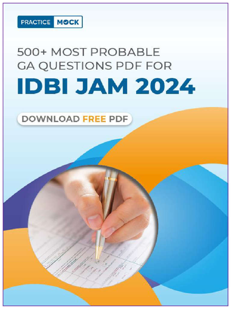IDBI JAM 2024 Current Affairs Guide | PDF | Banks