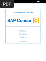 Concur Expense Reporting Guide 2024 | PDF | American Express | Expense