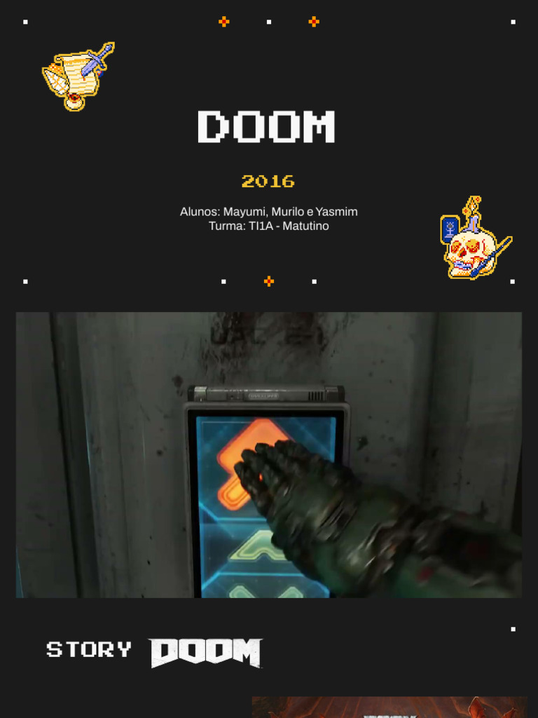 Trabalho de Inglês - Jogo DOOM | PDF