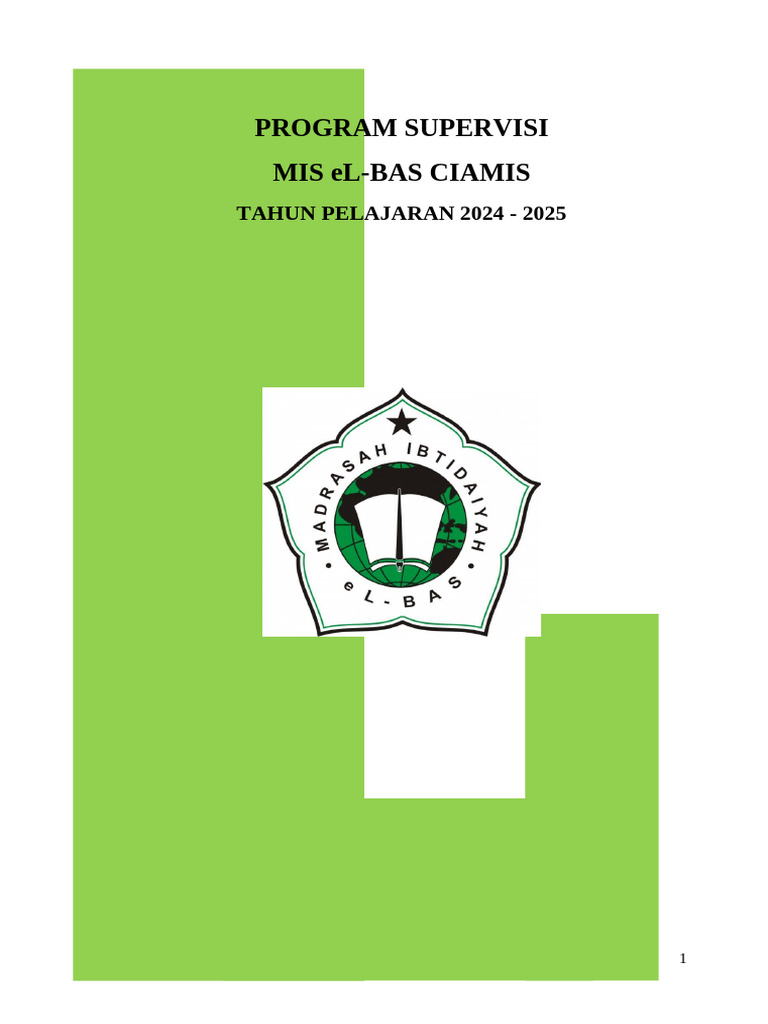 PROGRAM-SUPERVISI-MTS-AL-INSKA-2022-2023 | PDF