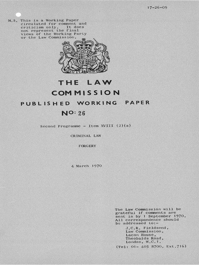 No.026-Criminal-Law-Forgery | PDF | Crimes | Crime & Violence