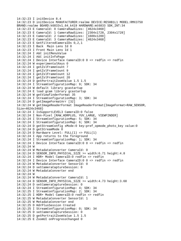 Log - 20241031 Android Log | PDF | Computing | Software