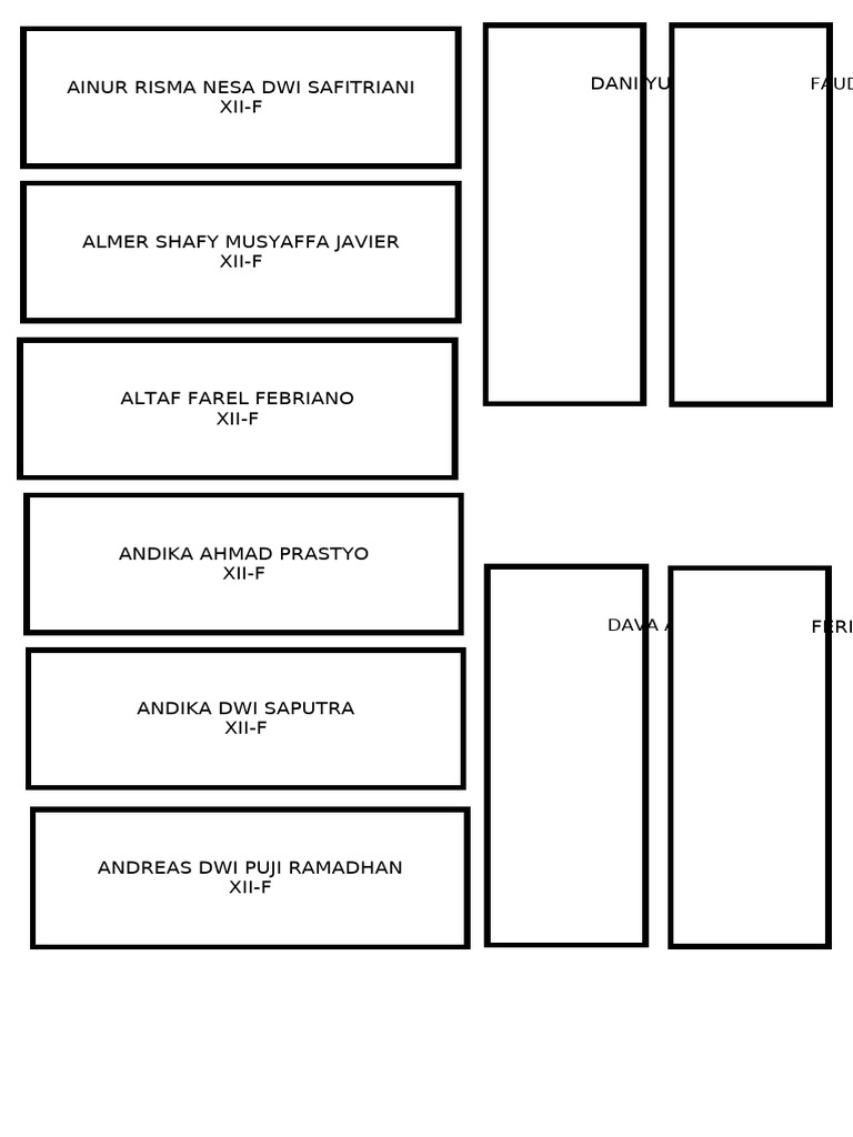 Nama Rapot Xii F | PDF