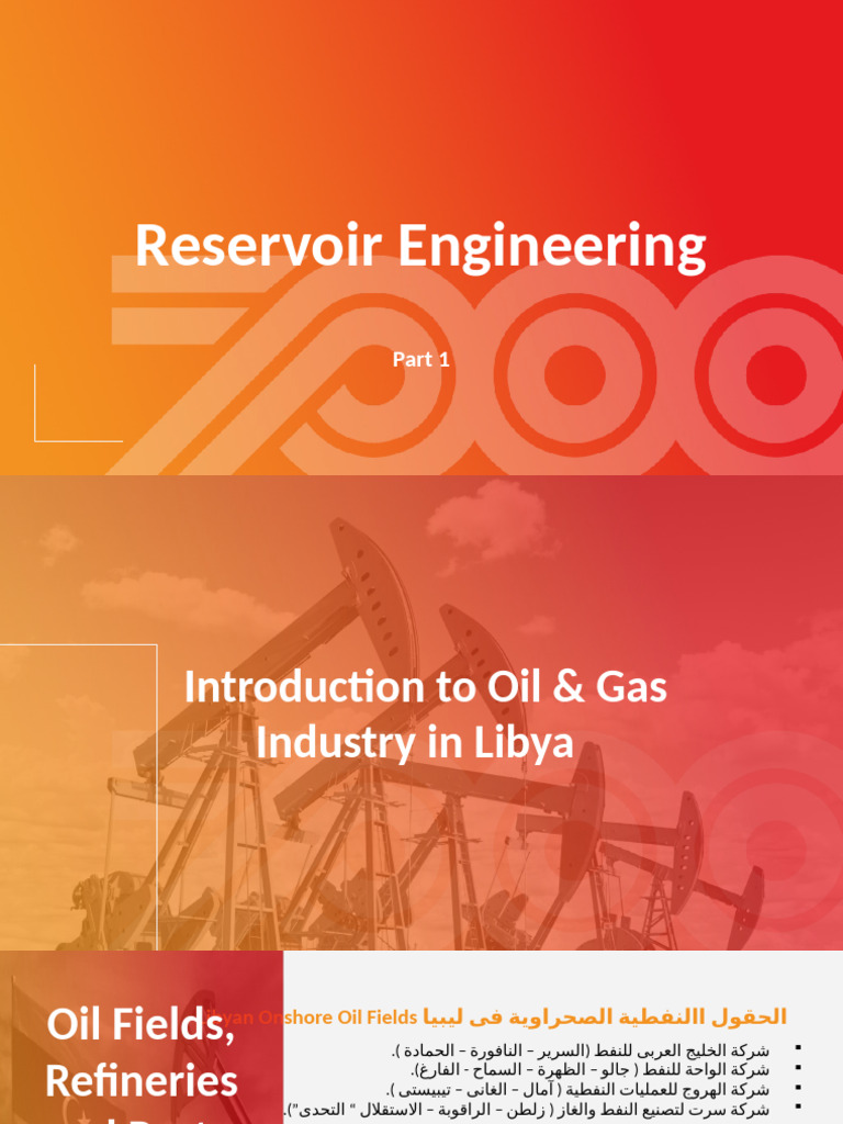 O&G Industry Presentation Part A | PDF | Petroleum Reservoir | Petroleum