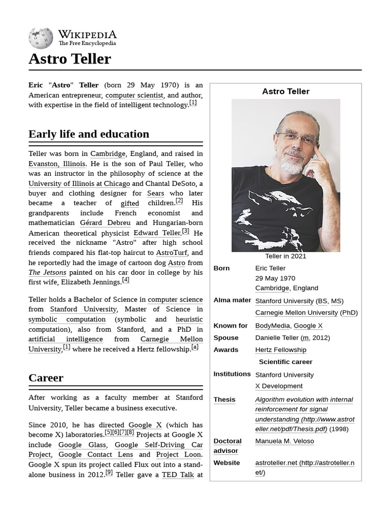 Astro_Teller | PDF