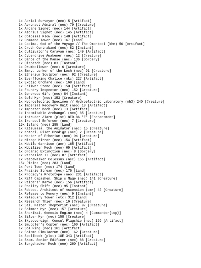 zio_pera_3 | PDF | Ephemera | Wizards Of The Coast Games