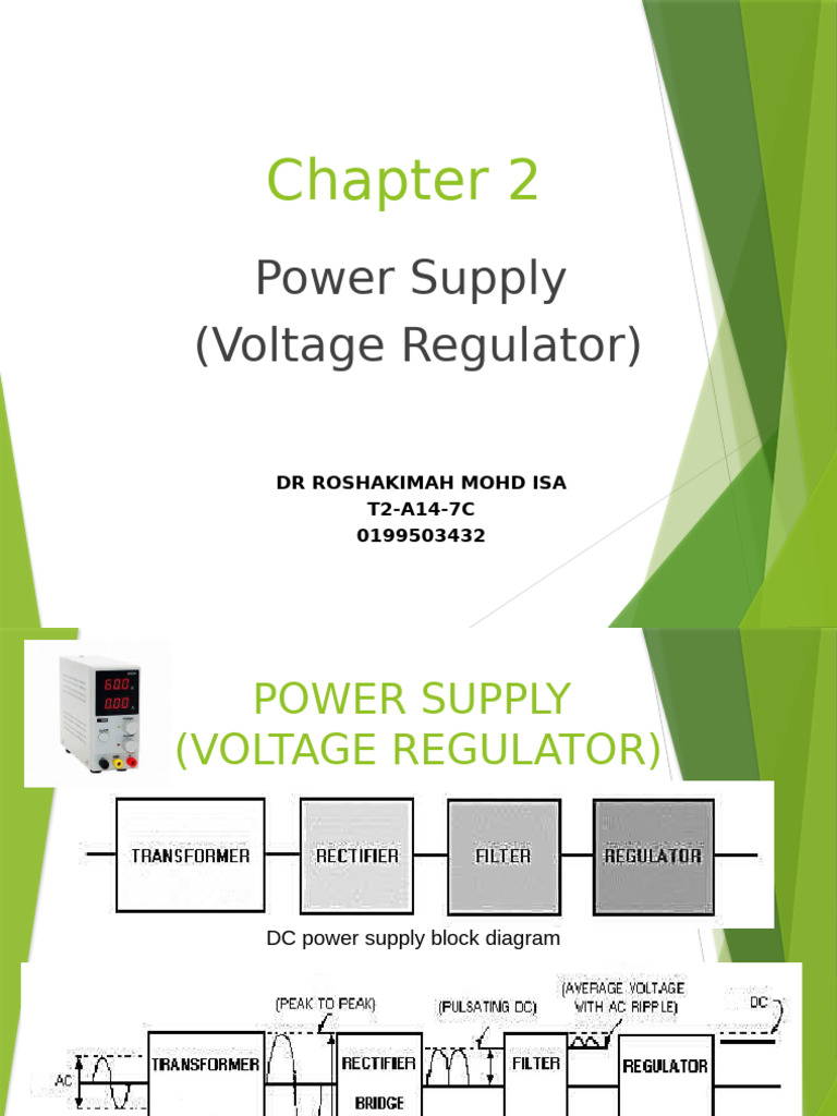 2c Power Supply (Voltage Regulator) | PDF | Rectifier | Power Supply