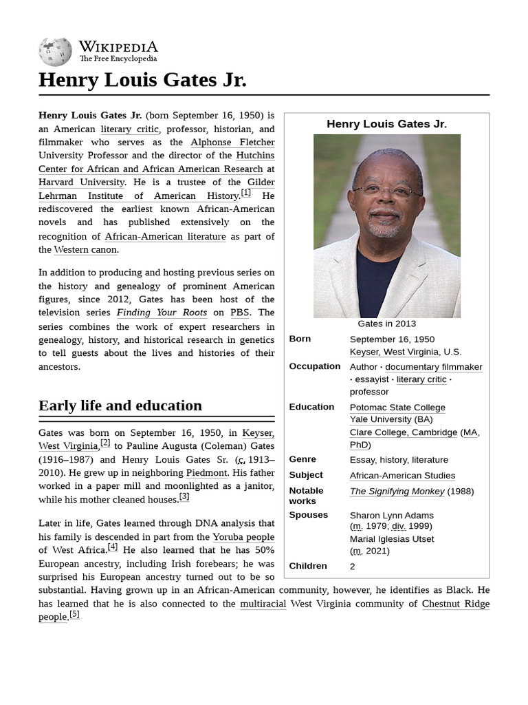 Henry_Louis_Gates_Jr. | PDF