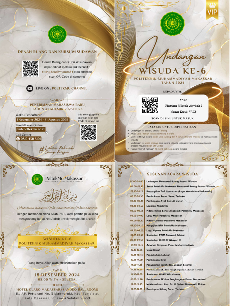 Undangan Tamu Vip 2024 - 11 | PDF