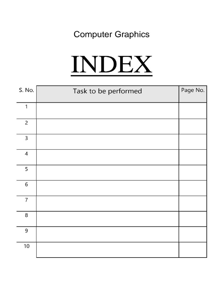 CG Practical File | PDF