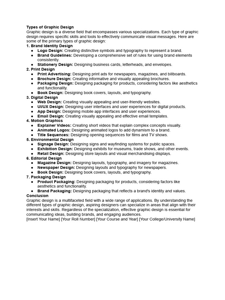 Write An Assignment About - What Is Types of Graphi.. | PDF | Graphic ...