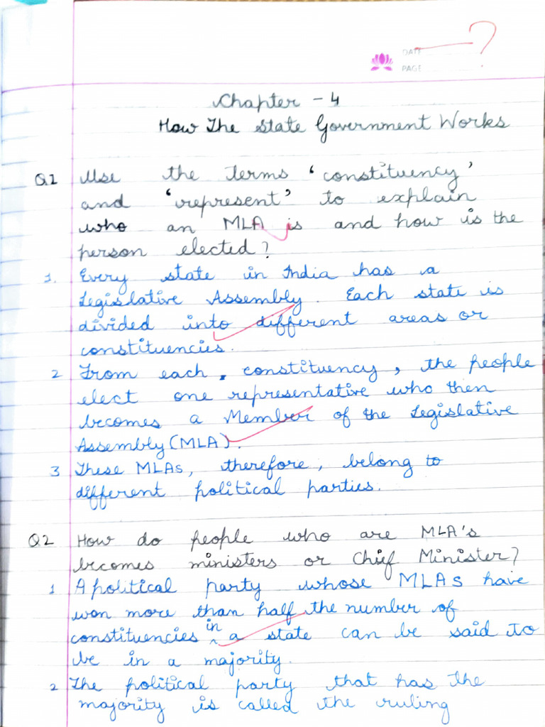 how the state government works | PDF