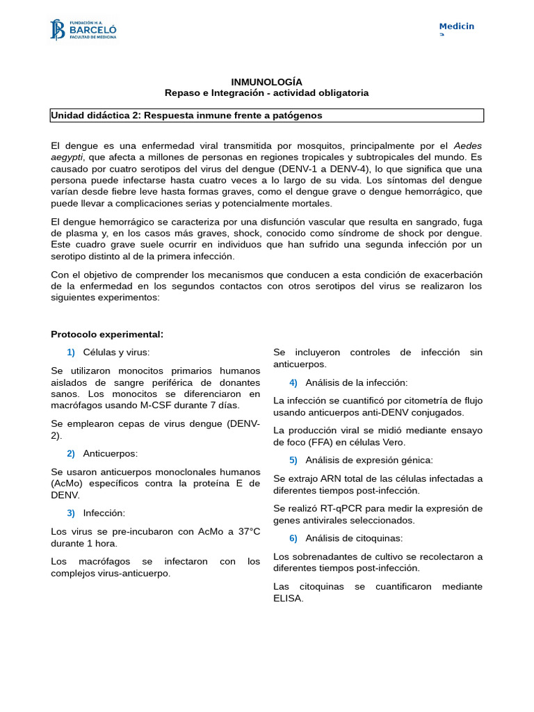 Repaso e IntegraciÃ³n UD2 (Tarea obligatoria) 2024 | PDF | Virus | Infección