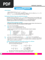 Quadratic Equation Notes For IIT JEE | PDF | Teaching Methods ...
