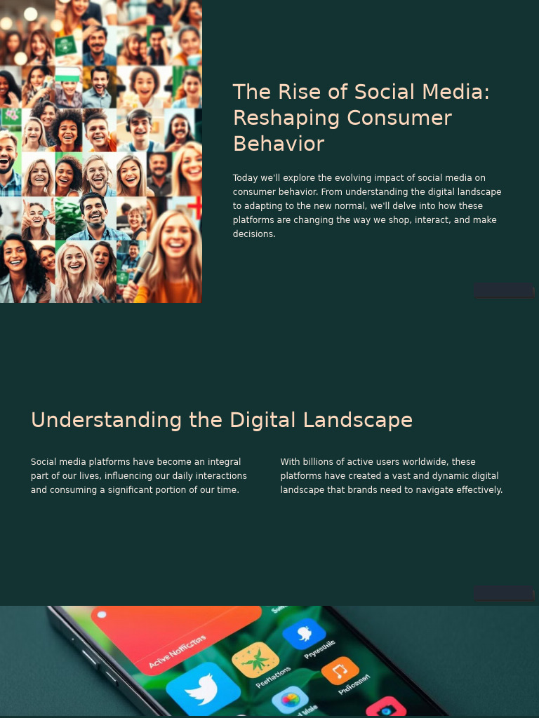 Social Media's Impact on Consumer Behavior | PDF | Popular Culture ...