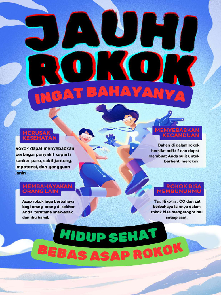 Poster bahaya rokok | PDF
