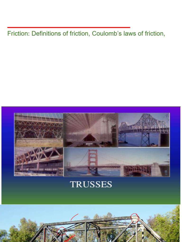 UNIT-3 EM TRUSS | PDF | Truss | Beam (Structure)