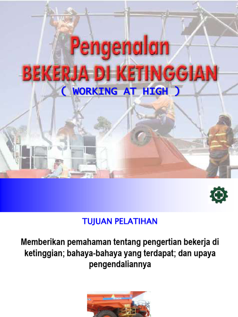 10WAH1 (Kerja Di Ketinggian) | PDF