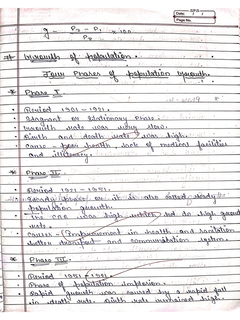 Geography CH 1 Notes Part 3 | PDF