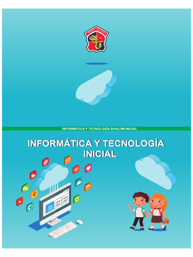 2 CARATULAS DE LIBROS INFORMATICA Y TECNOLOGIA INICIAL | PDF
