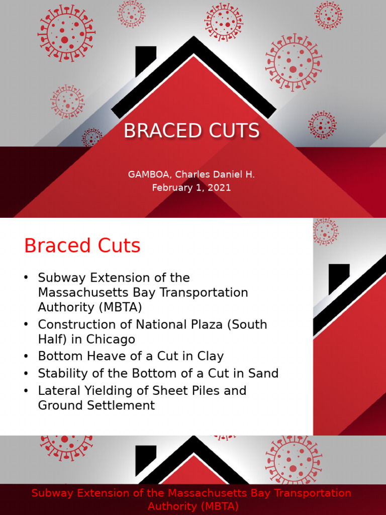 Braced Cuts in Excavation Engineering | PDF | Deep Foundation | Natural ...