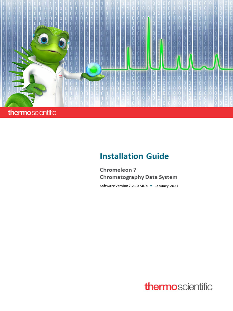 Installation Guide - Chromeleon 7.2.10 MUb | PDF | Installation ...