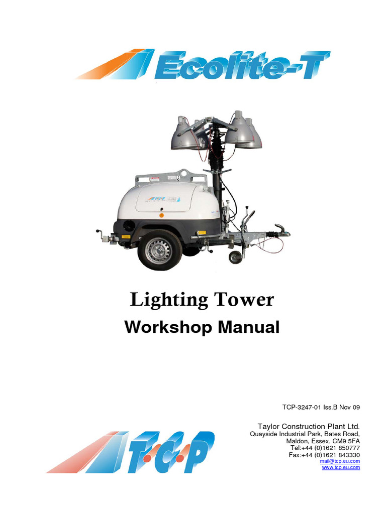 Eco-T Workshop Manual en | PDF | Trailer (Vehicle) | Manufactured Goods