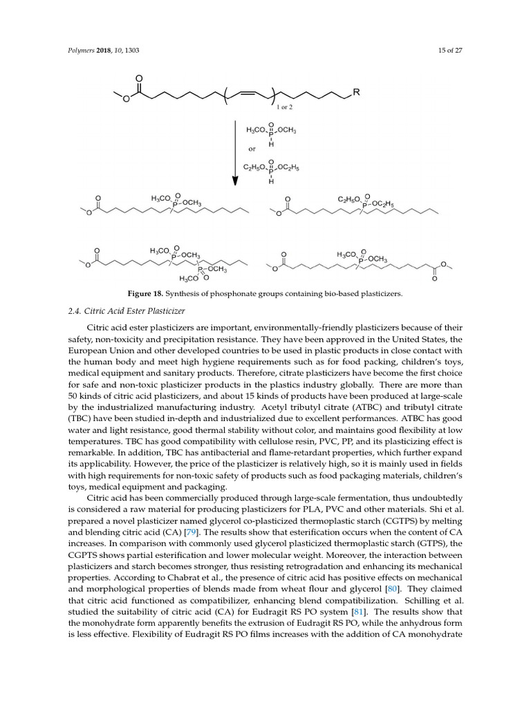 Plasticizers Derived From Biomass Resources-15-21 | PDF | Ester ...