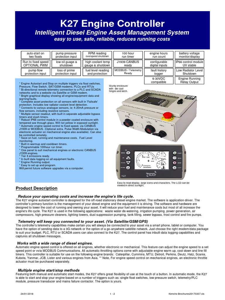 K 27 Brochure | PDF | Programmable Logic Controller | Electrical ...