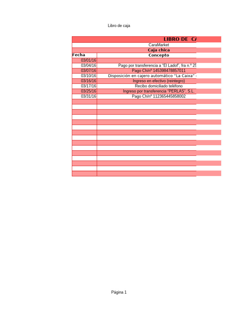 Ejercico libro de bancos | PDF