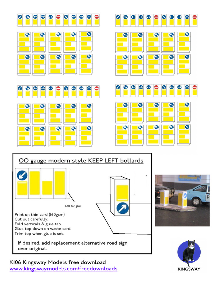 K106 Modern Bollards Download KEEP LEFT | PDF