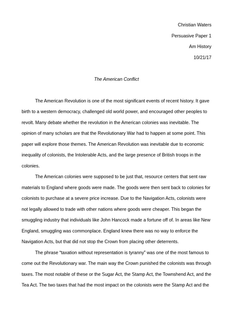 American Revolution | PDF | American Revolution | British Colonization ...